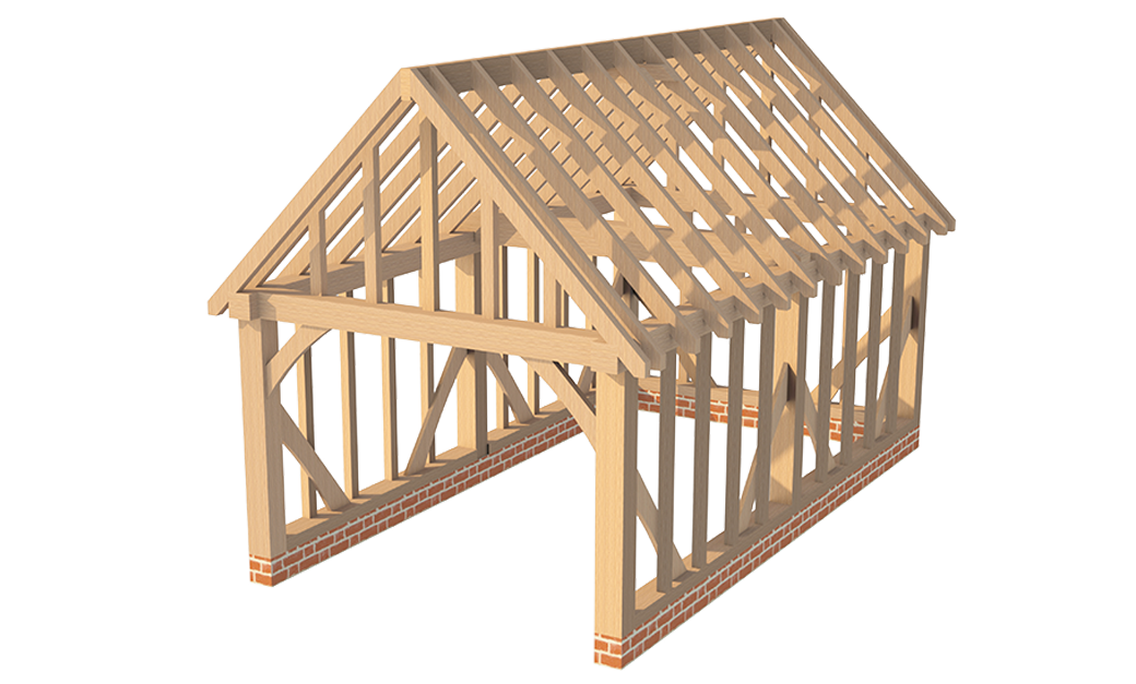 Gable Roof Framing Plan
